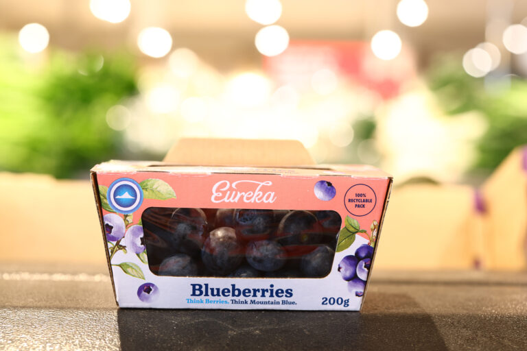Companies team up to trial plastic-free blueberry packaging - Produce ...