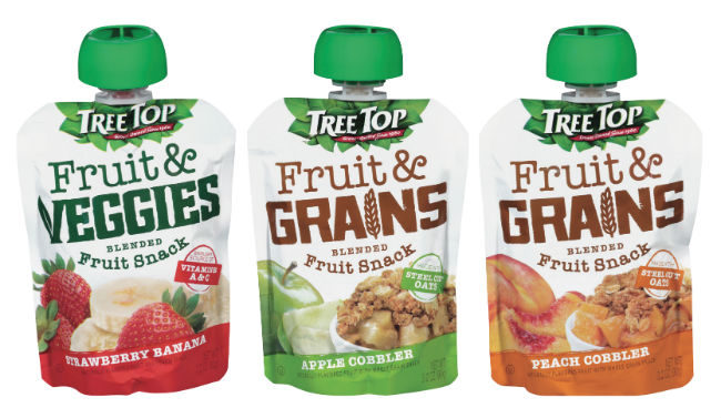 Tree Top blended fruit snack - Produce Processing
