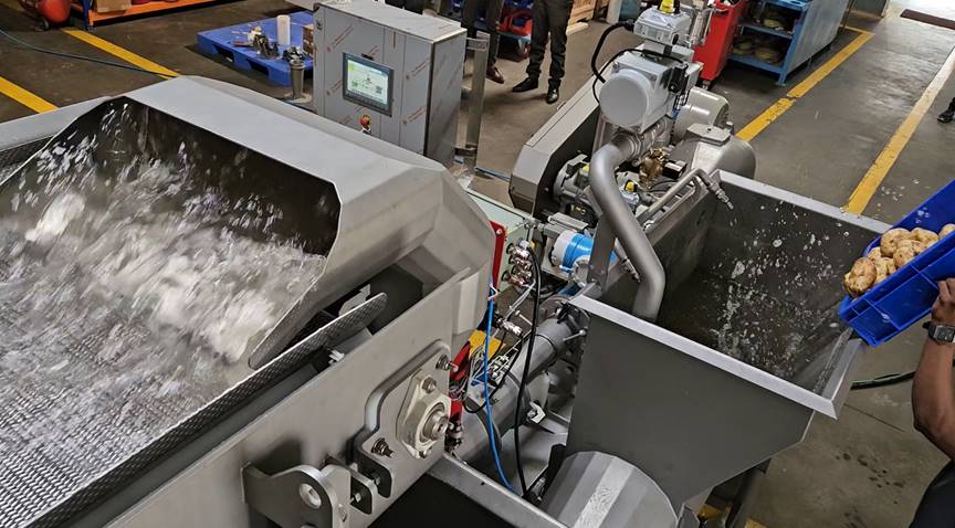 Vanmark delivers hydrocutting system to frozen fast-food company ...