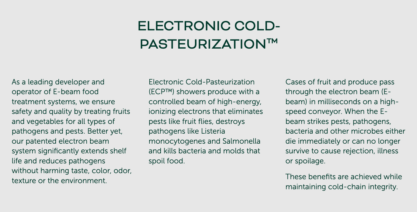 Electronic Cold-Pasteurization hub in Texas receives USDA certification ...